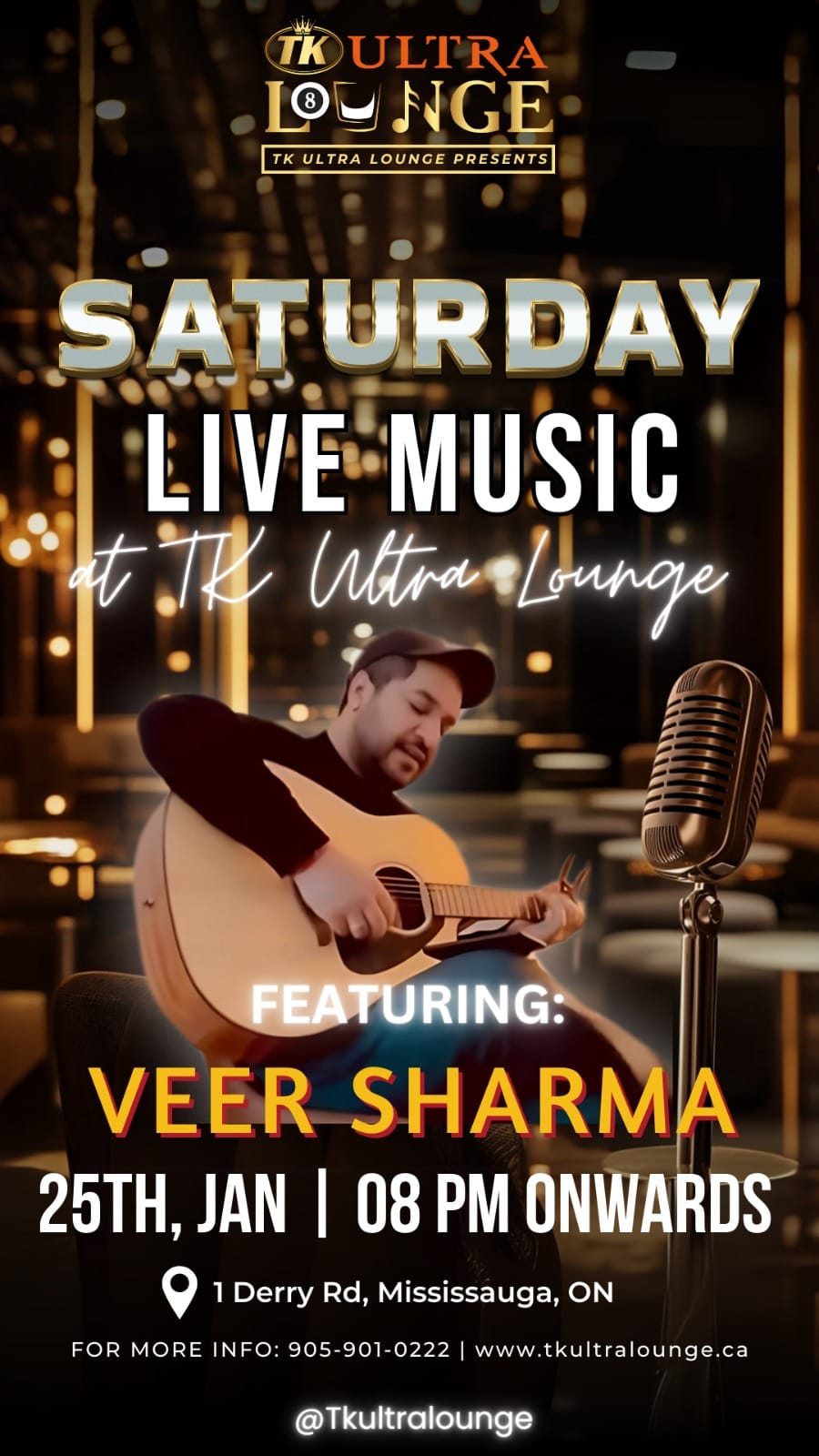 Mississauga – Best Lounge (Indian Fine Dining & Bar ) | TK Ultra Lounge