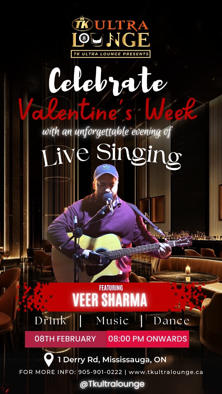 Mississauga – Best Lounge (Indian Fine Dining & Bar ) | TK Ultra Lounge